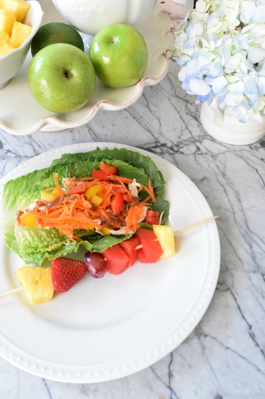 Healthy Book Club Party with Lettuce Wraps and Cupcakes - Nesting With ...