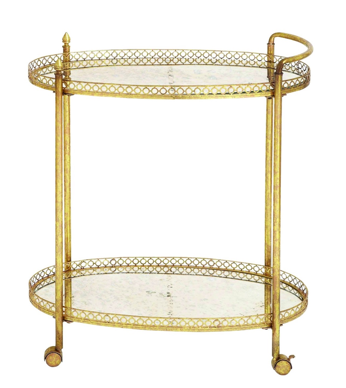 Bar Cart and Serving Station - Nesting With Grace