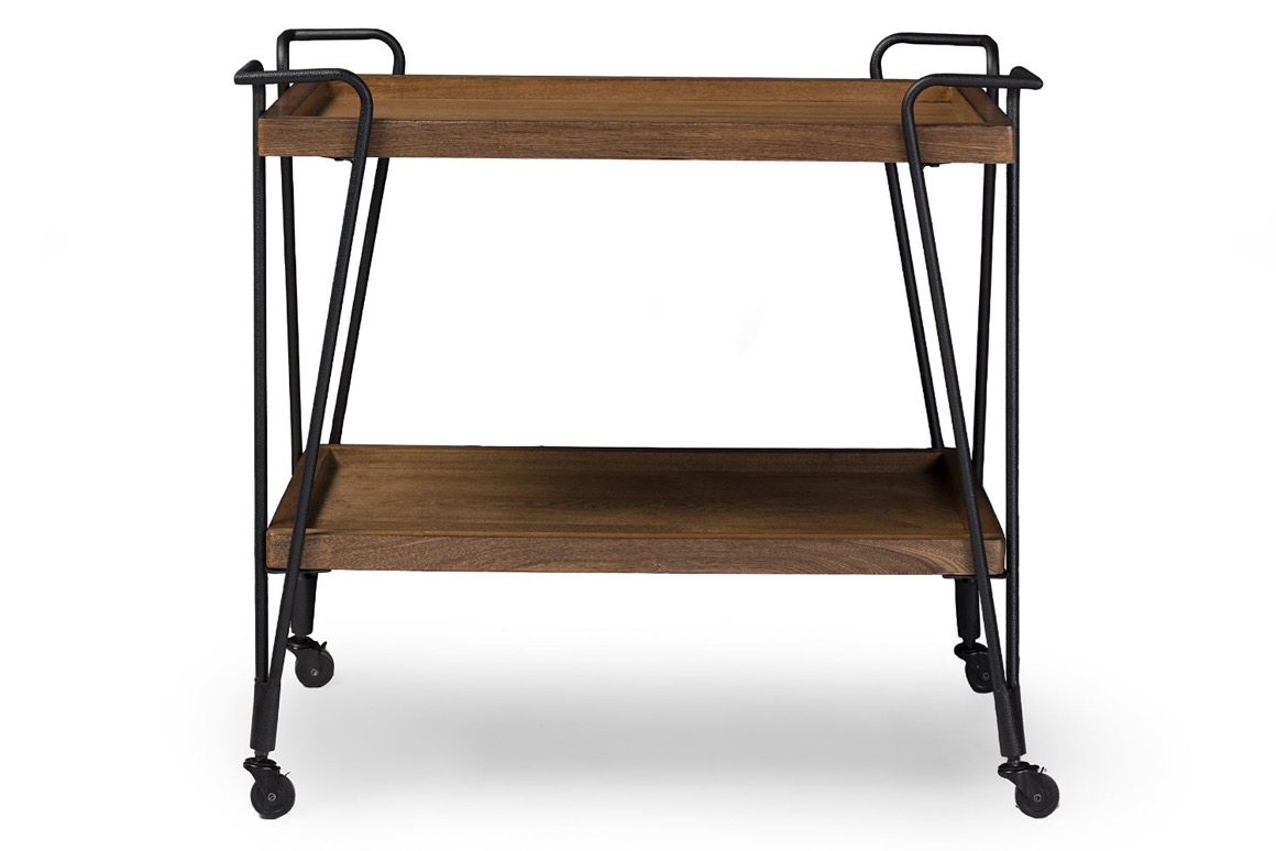 Bar Cart and Serving Station - Nesting With Grace