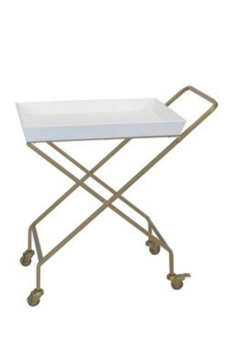 Bar Cart and Serving Station - Nesting With Grace