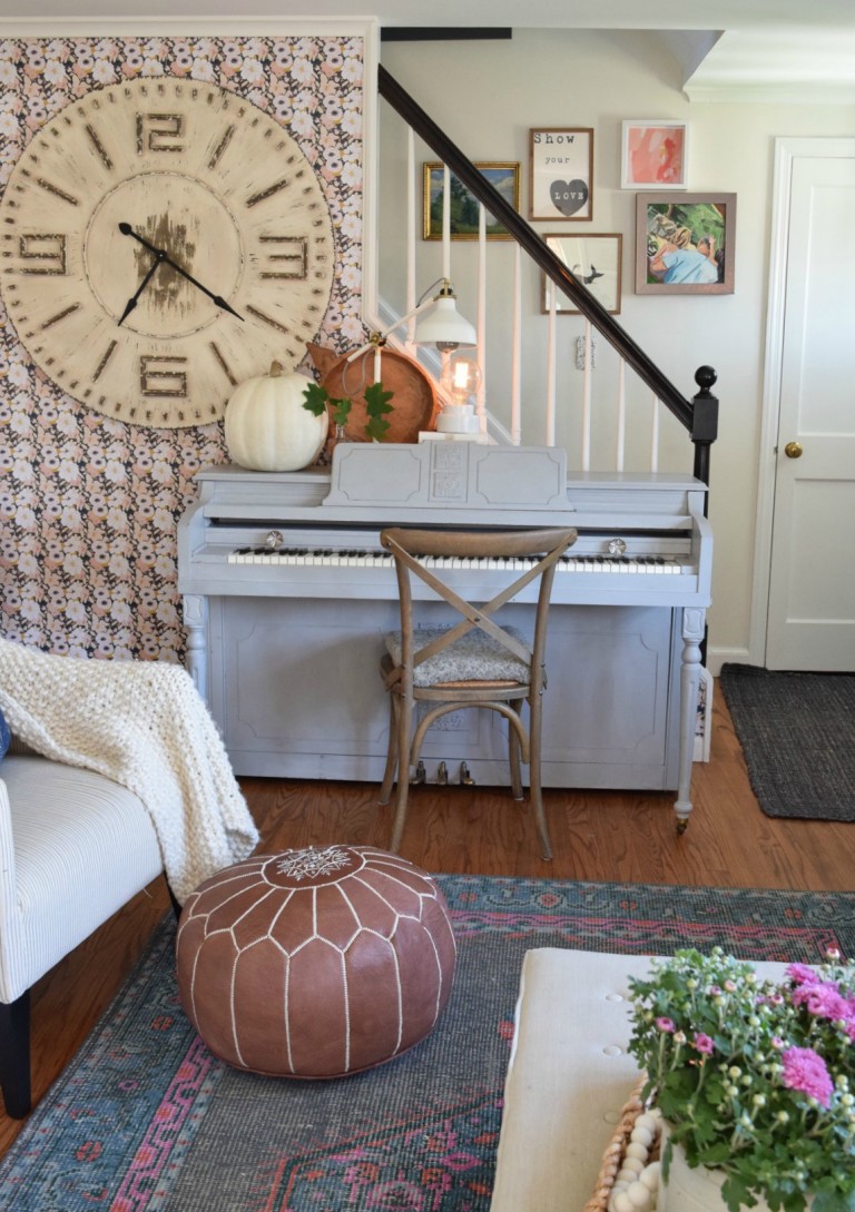 Eclectic Fall Home Tour - Nesting With Grace
