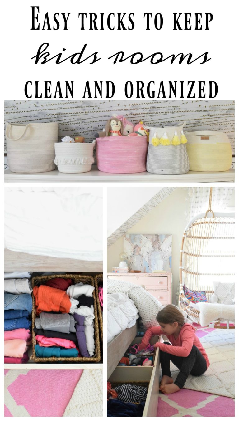How to Keep a Kids Room Clean and Organized in a Small House - Nesting ...