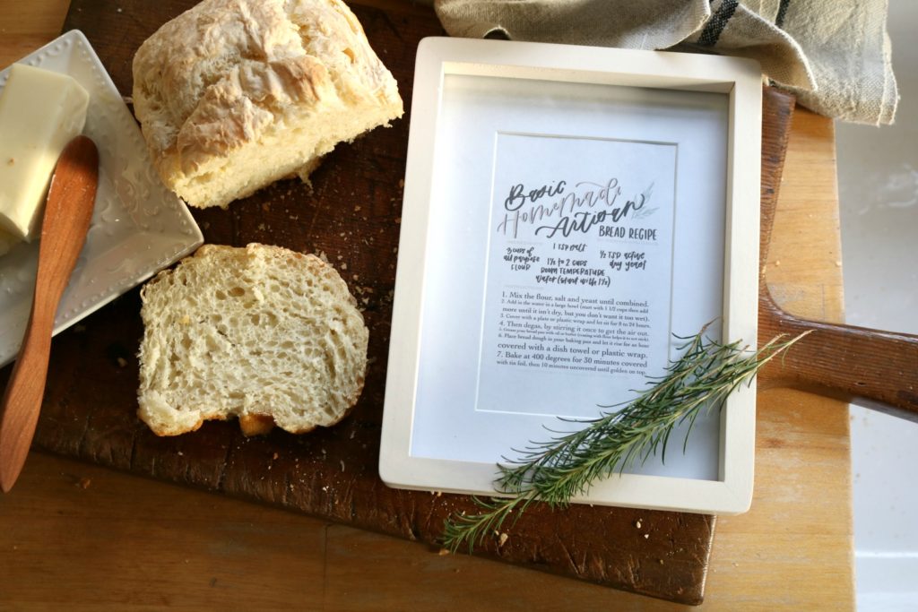 Homemade Artisan Bread- The Easiest recipe Six different ways - Nesting ...