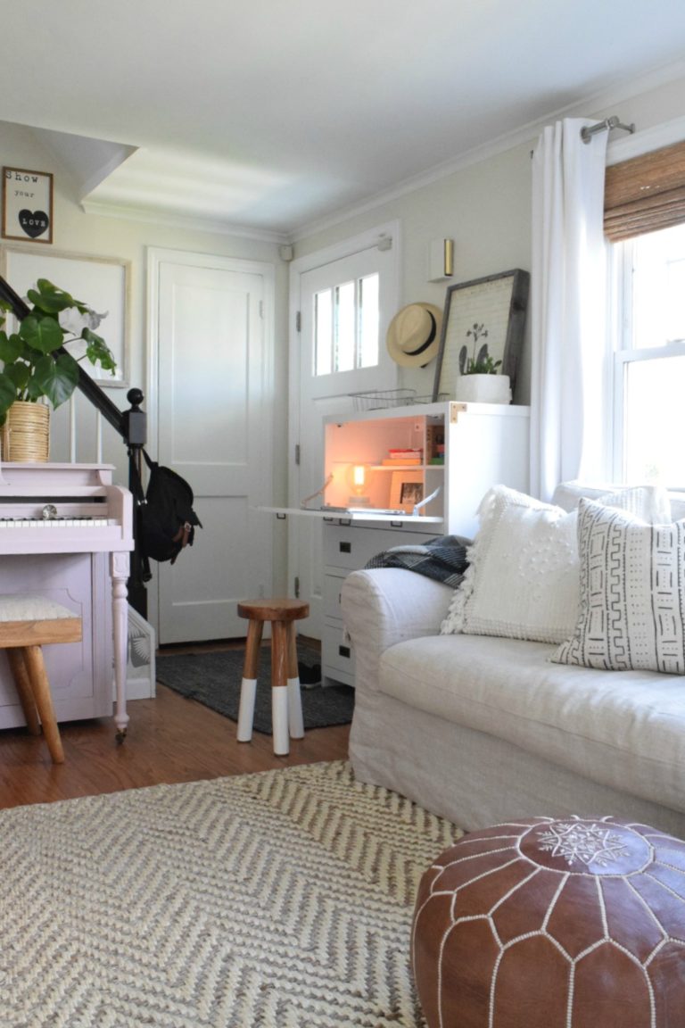 Maximize A Small Space with a Secretary Desk - Nesting With Grace