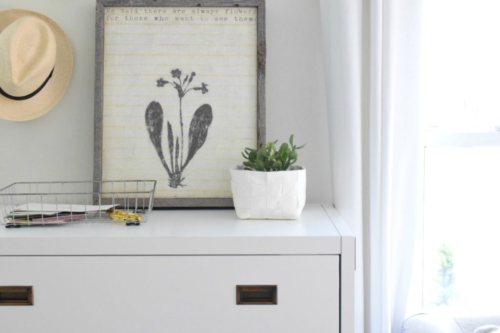 Maximize A Small Space with a Secretary Desk - Nesting With Grace