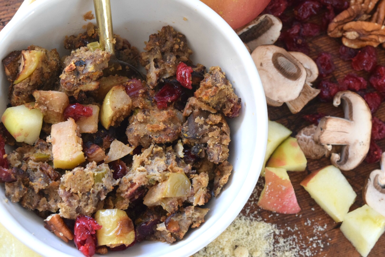 Paleo Stuffing- Healthy Thanksgiving Side - Nesting With Grace