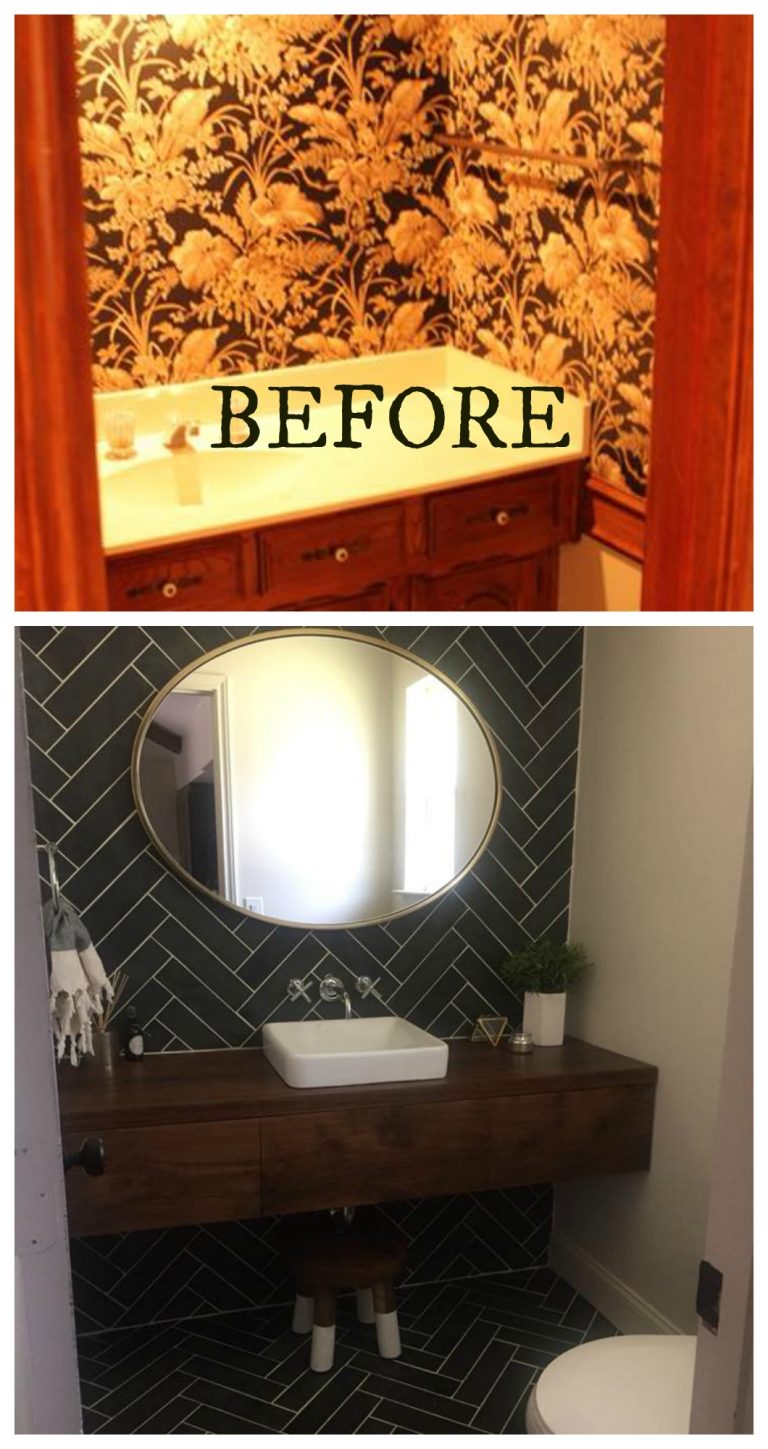 20 Bathroom Makeovers- Before and Afters - Nesting With Grace