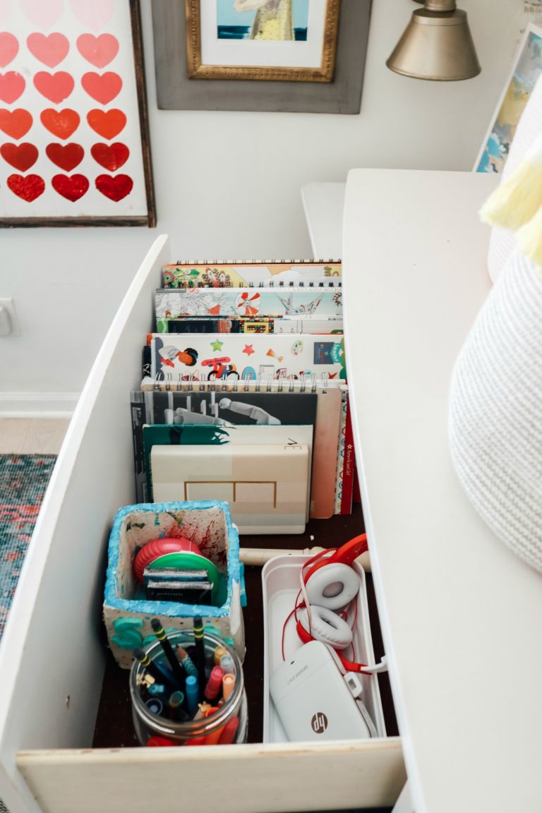 Back to School Homework Desk Spaces - Nesting With Grace