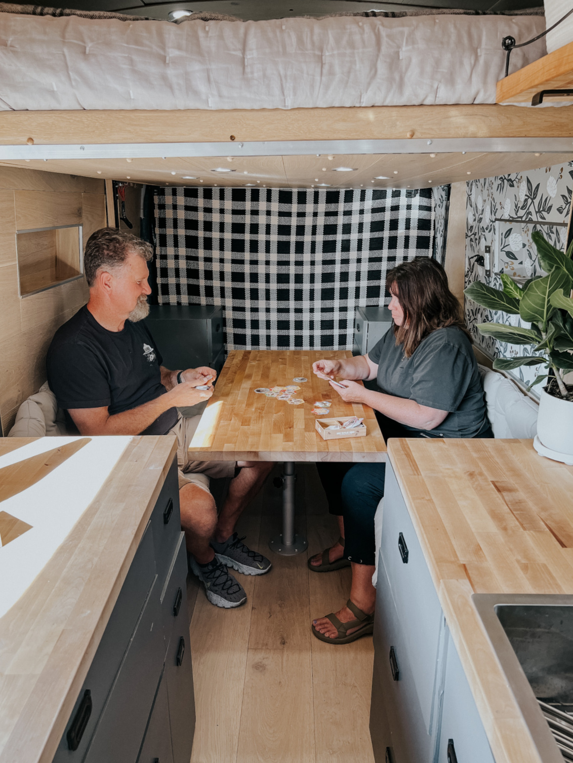 My Parents Converted Cargo Van to a Camper Van - Nesting With Grace