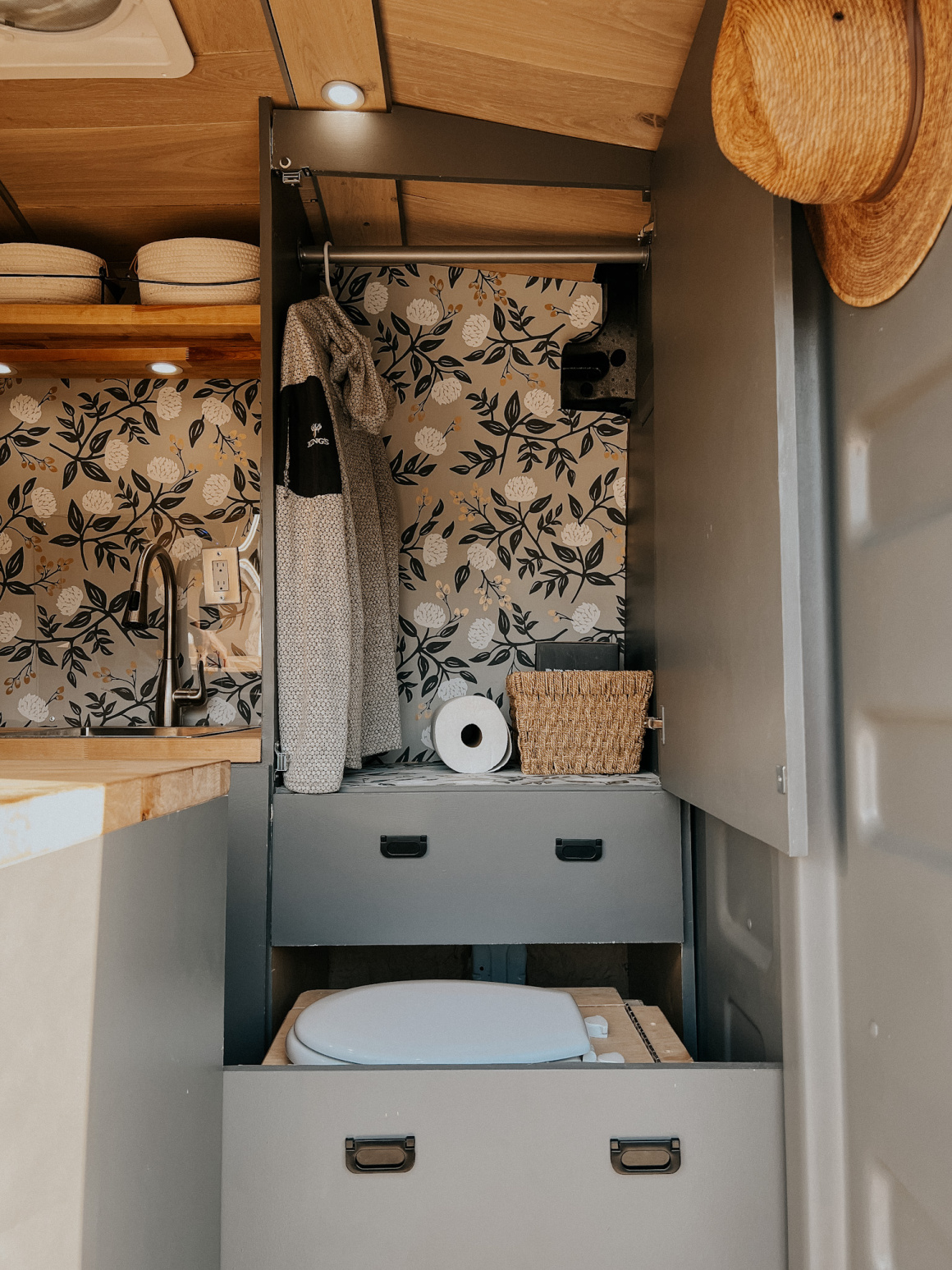 My Parents Converted Cargo Van to a Camper Van - Nesting With Grace