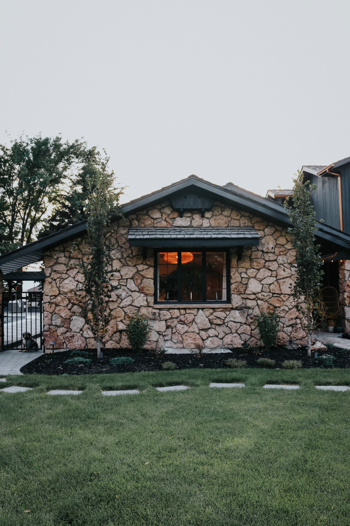 Exterior Before and After- Our Cedar Shake Roof- Utah Ranch Home ...