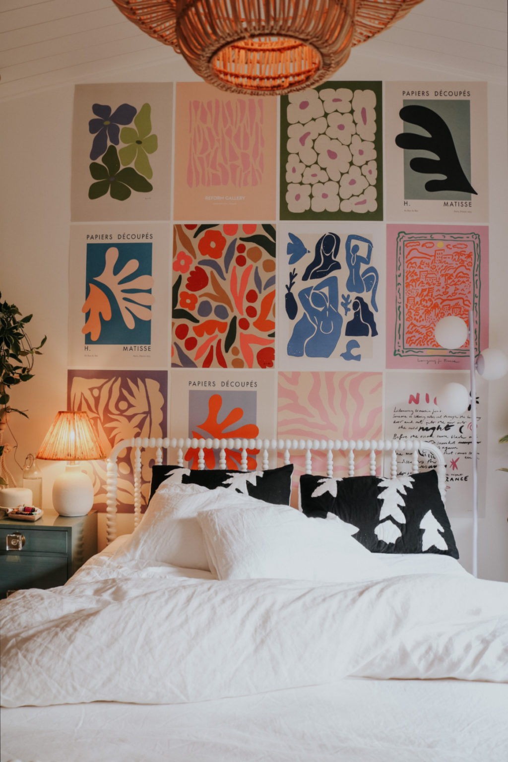 Timeless Bedding and Poster Statement Wall- Ella's Room - Nesting With ...