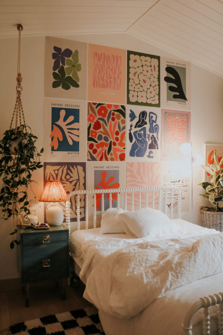 Timeless Bedding and Poster Statement Wall- Ella's Room - Nesting With ...
