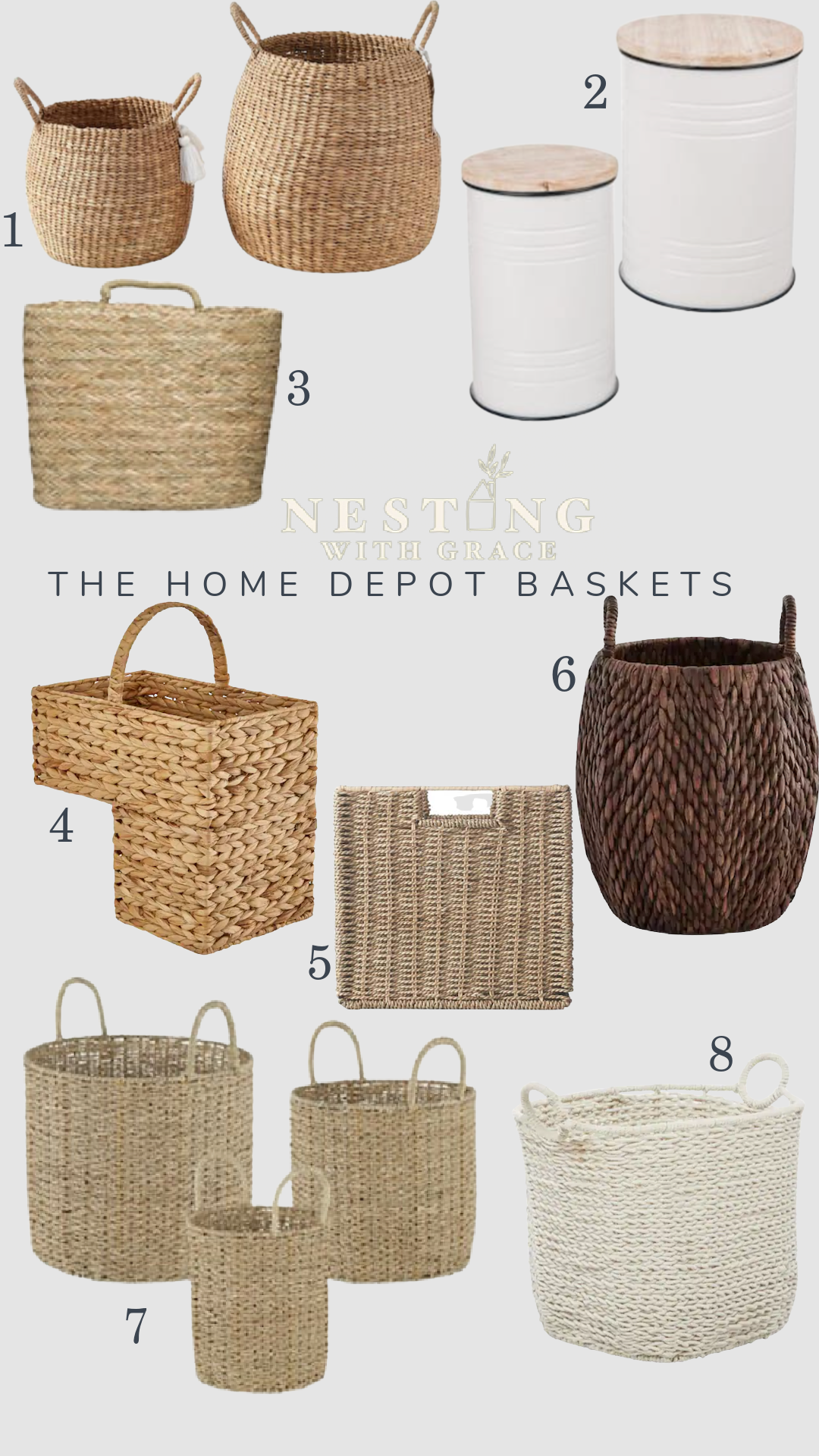6 Creative Ways to Use Baskets- Holiday Ideas - Nesting With Grace