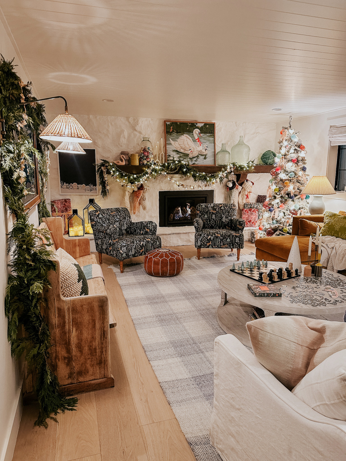 Christmas in our Basement- Where Christmas Morning Happens - Nesting ...