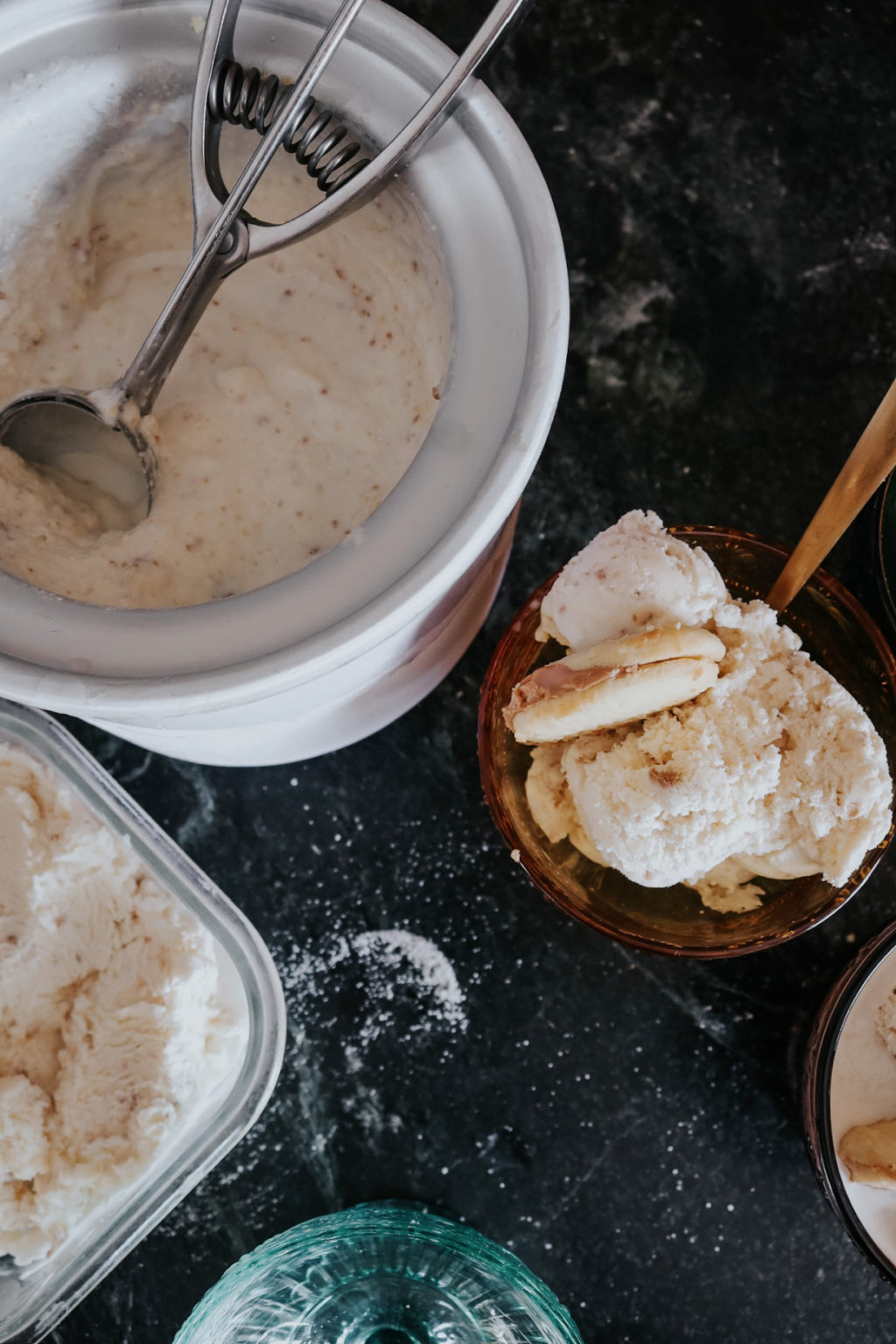 New Ice Cream Maker and Easy Homemade Ice Cream Vanilla Recipe ...