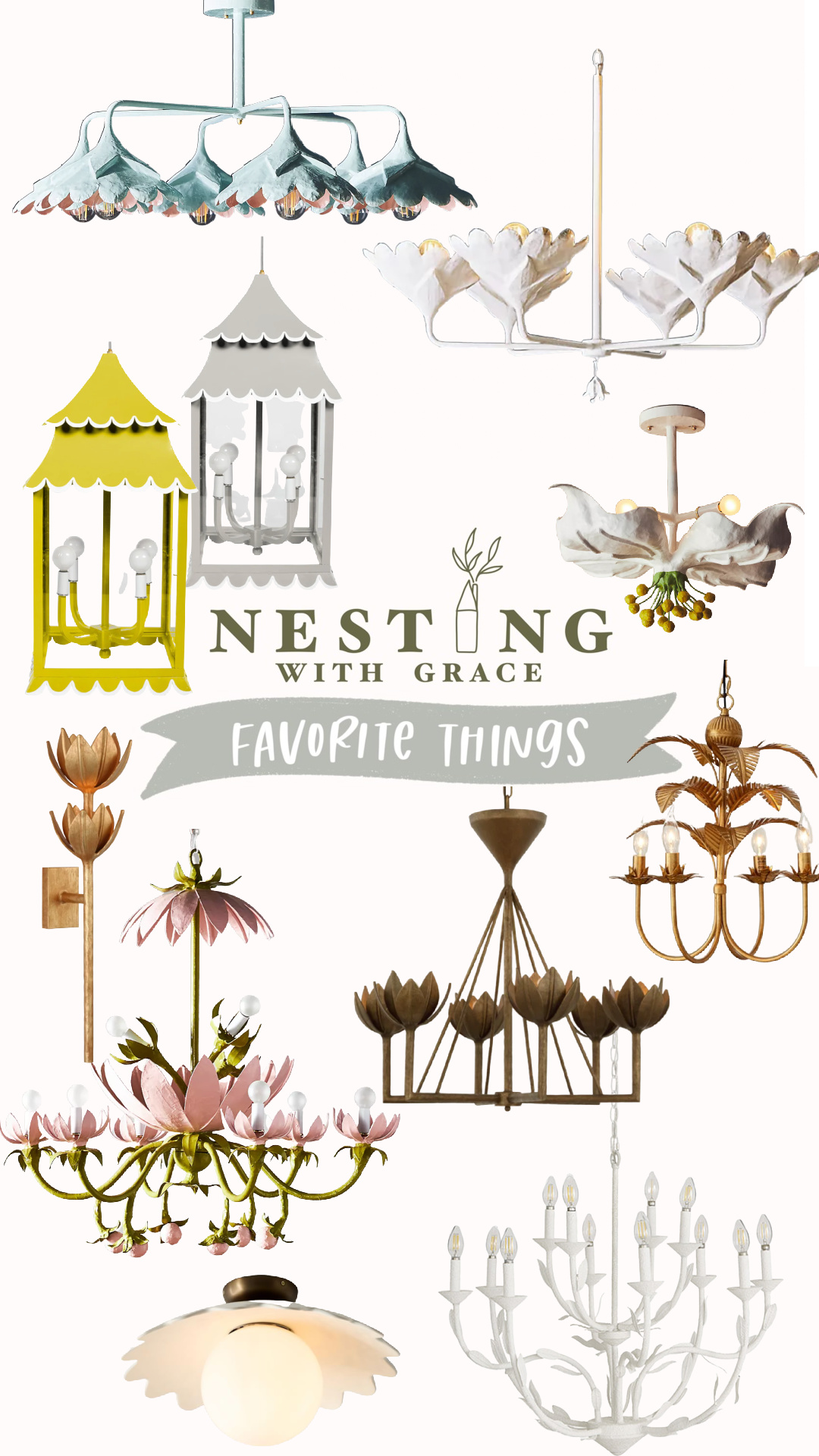 New Whimsical Light Fixture over Game Table - Nesting With Grace