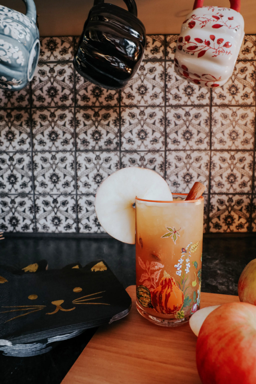 Fall Punch Recipe with Printable and Halloween Styled Shelves for a ...