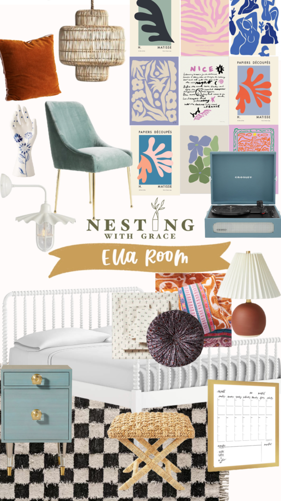 Ella's Teen Room Details and Poster Wall Options- Posters as Art ...