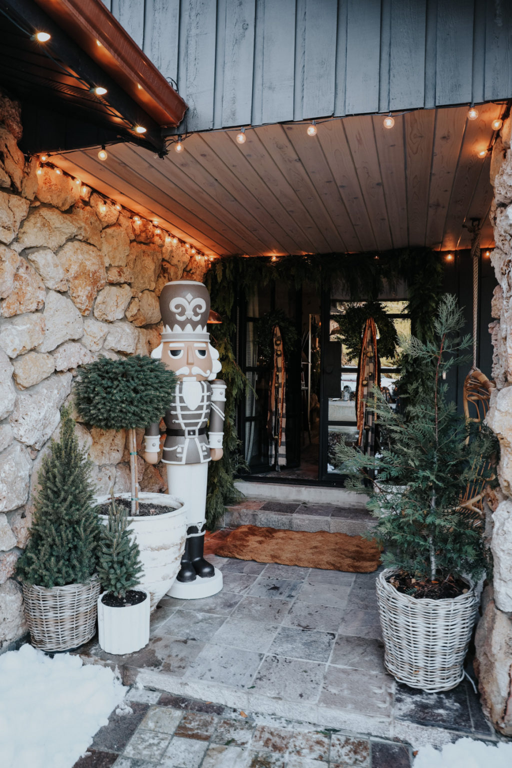 Christmas and Winter Front Porch 2023 - Nesting With Grace
