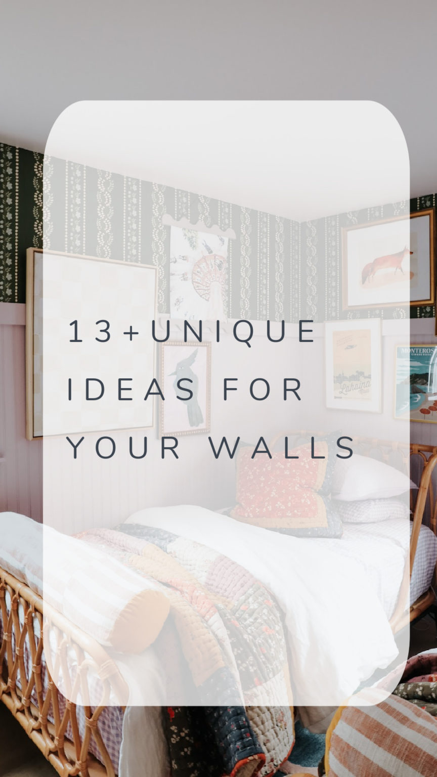 13 Unique Things To Hang on Your Walls from Puzzles to Serving Boards ...