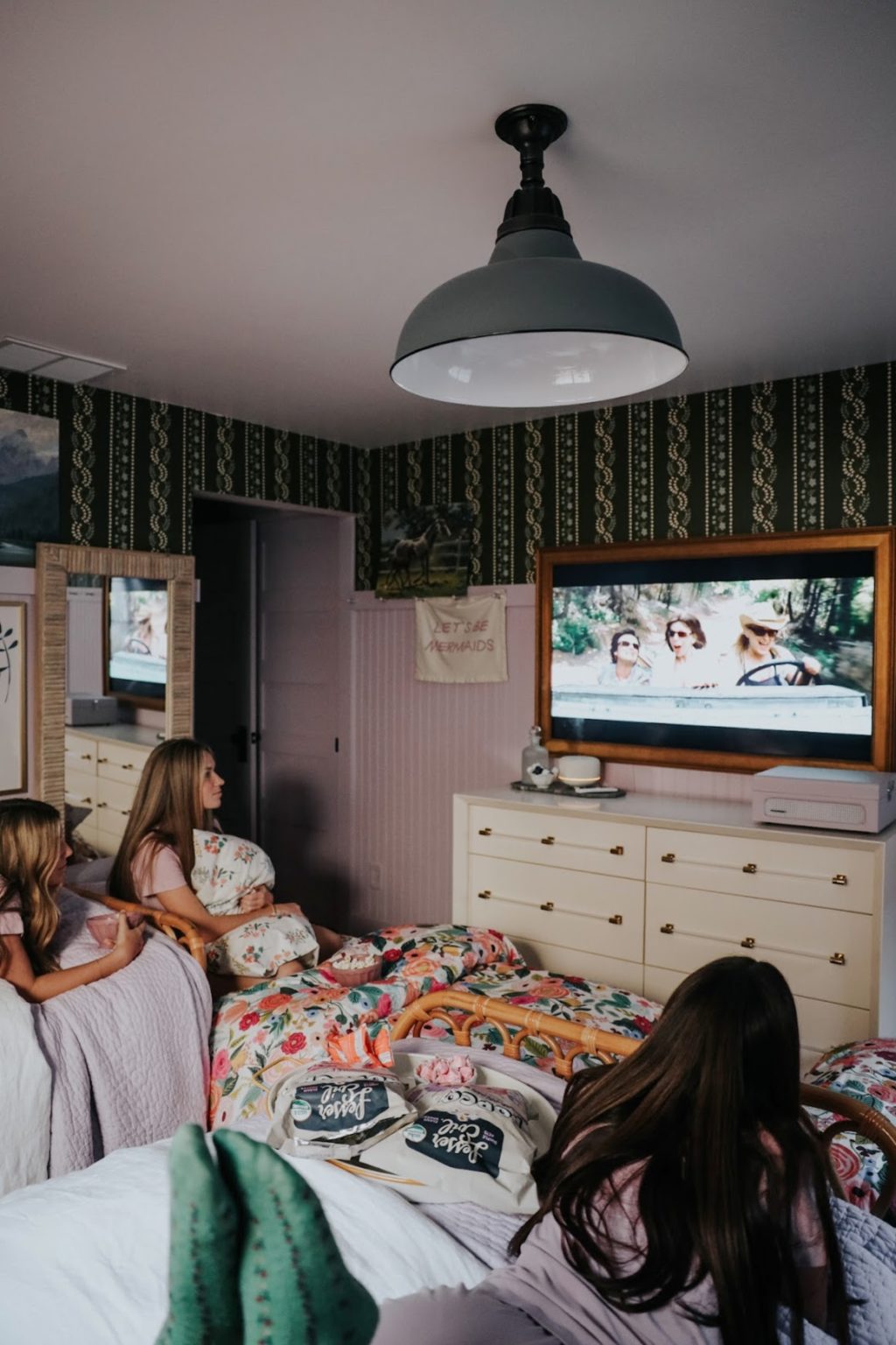Create a Comfy Sleepover Space and Top Chick Flicks - Nesting With Grace