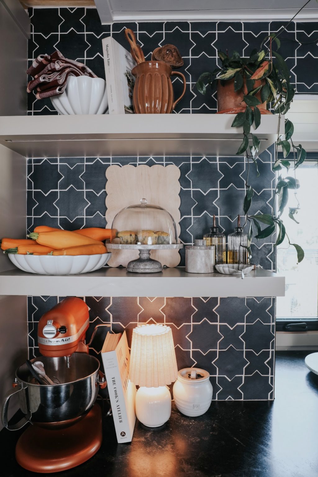 Kitchen Shelf Styling Tips and Target Finds - Nesting With Grace