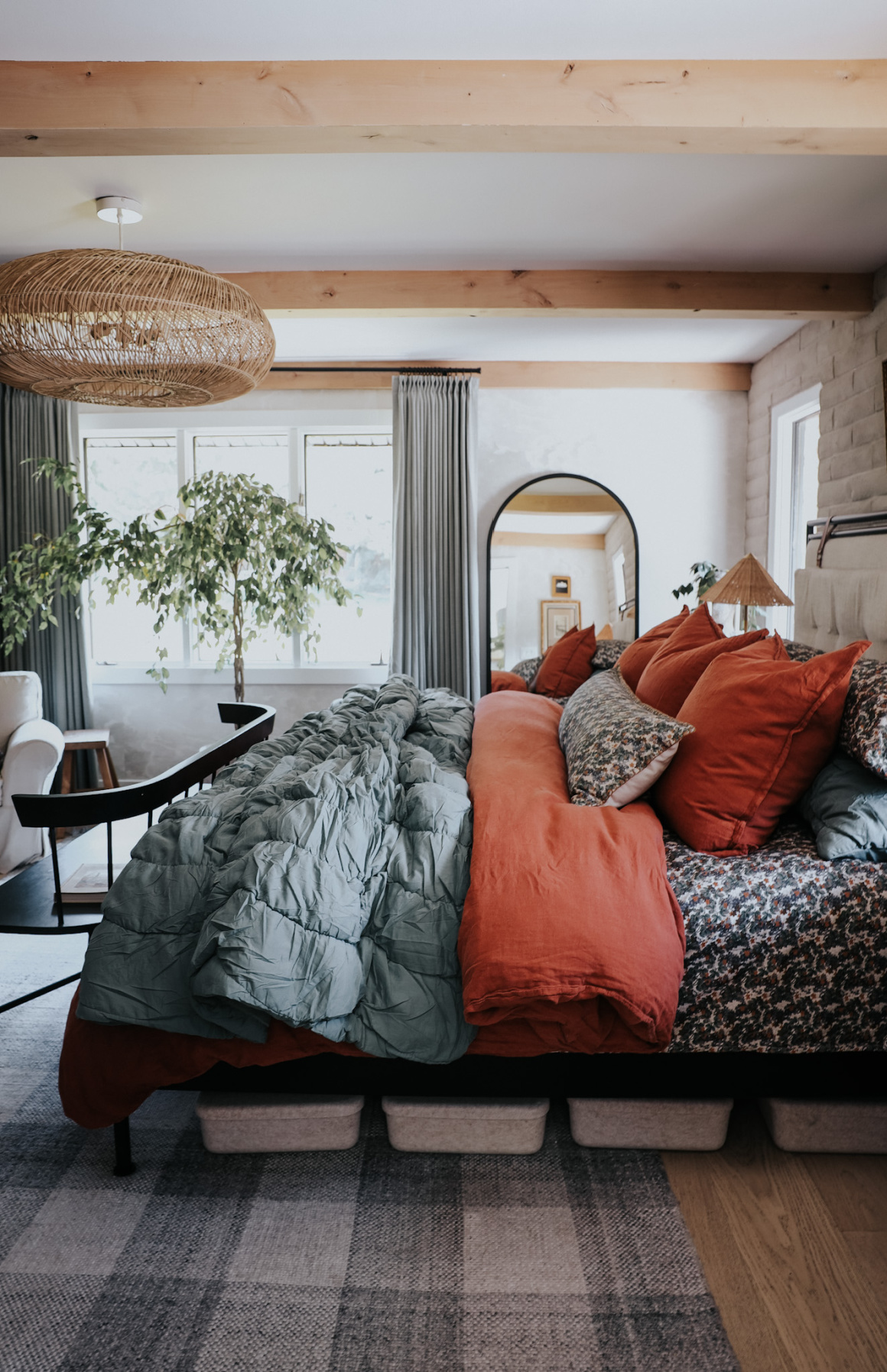 Making the Bed- Bedding Inserts and our Latest Bedding - Nesting With Grace