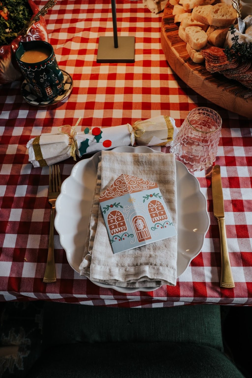 Christmas Table Setting- Little Women Inspired - Nesting With Grace
