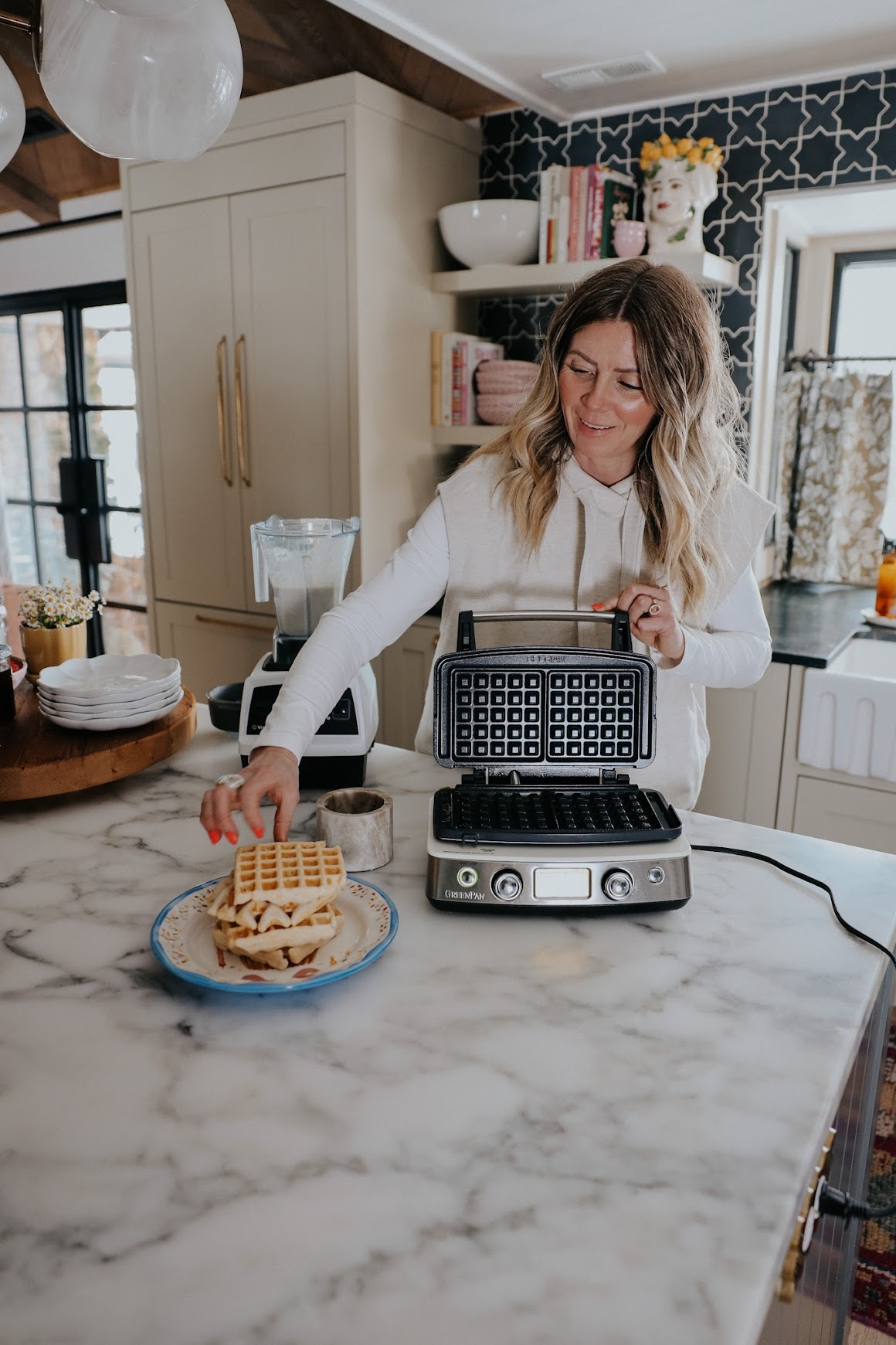 Protein Waffles- Our go-to Waffles- Meal Prep for the week - Nesting ...