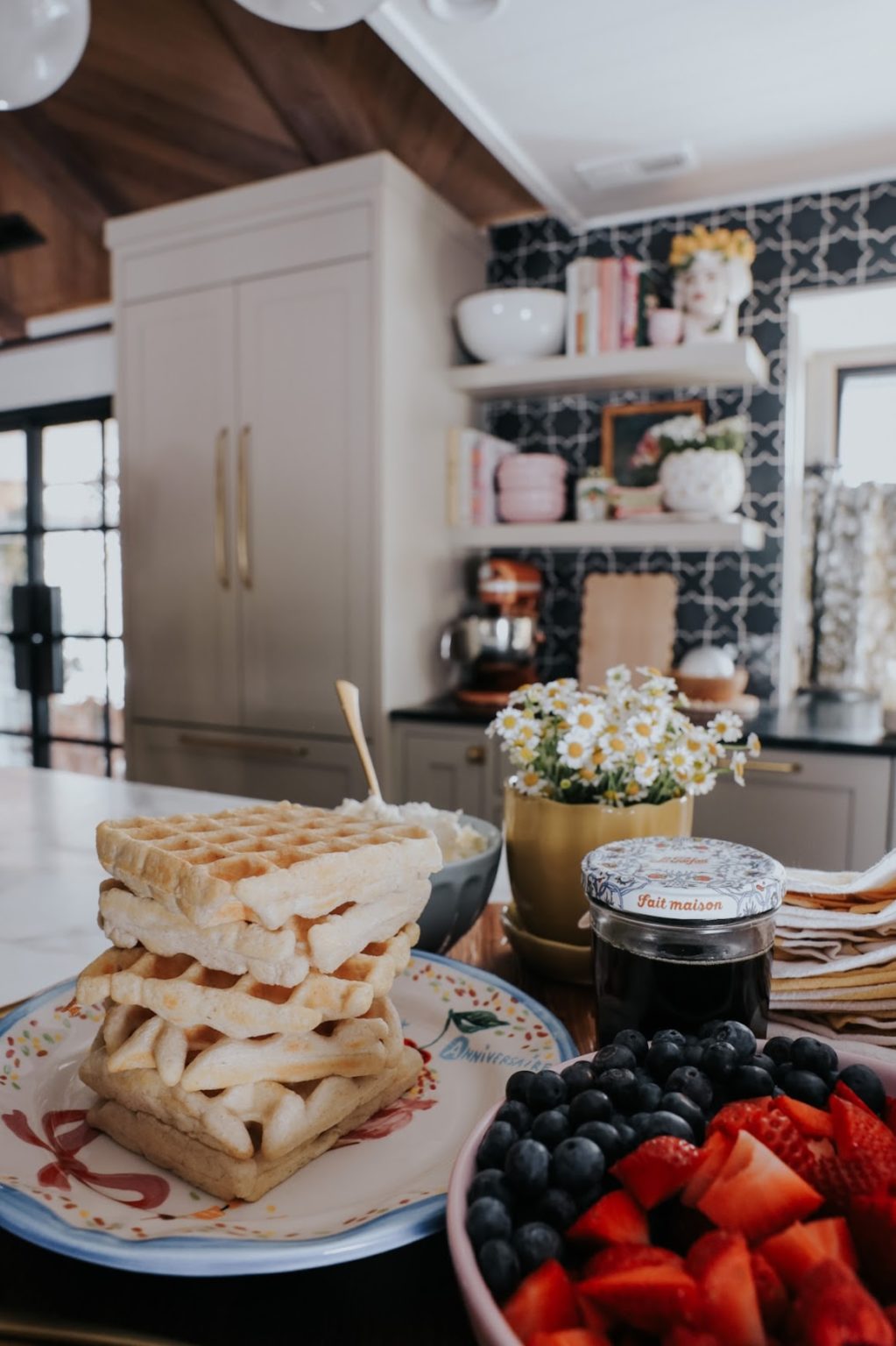 Protein Waffles- Our go-to Waffles- Meal Prep for the week - Nesting ...