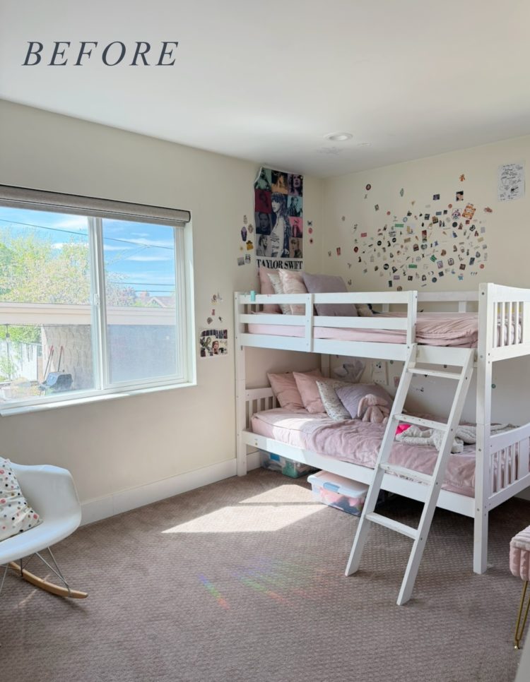 From Bunk Beds to Dream Beds: A Shared Sister Bedroom Makeover ...